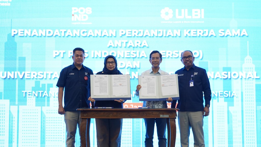 PT Pos Indonesia dan ULBI Teken PKS Program Ikatan Kerja untuk Perkuat ...